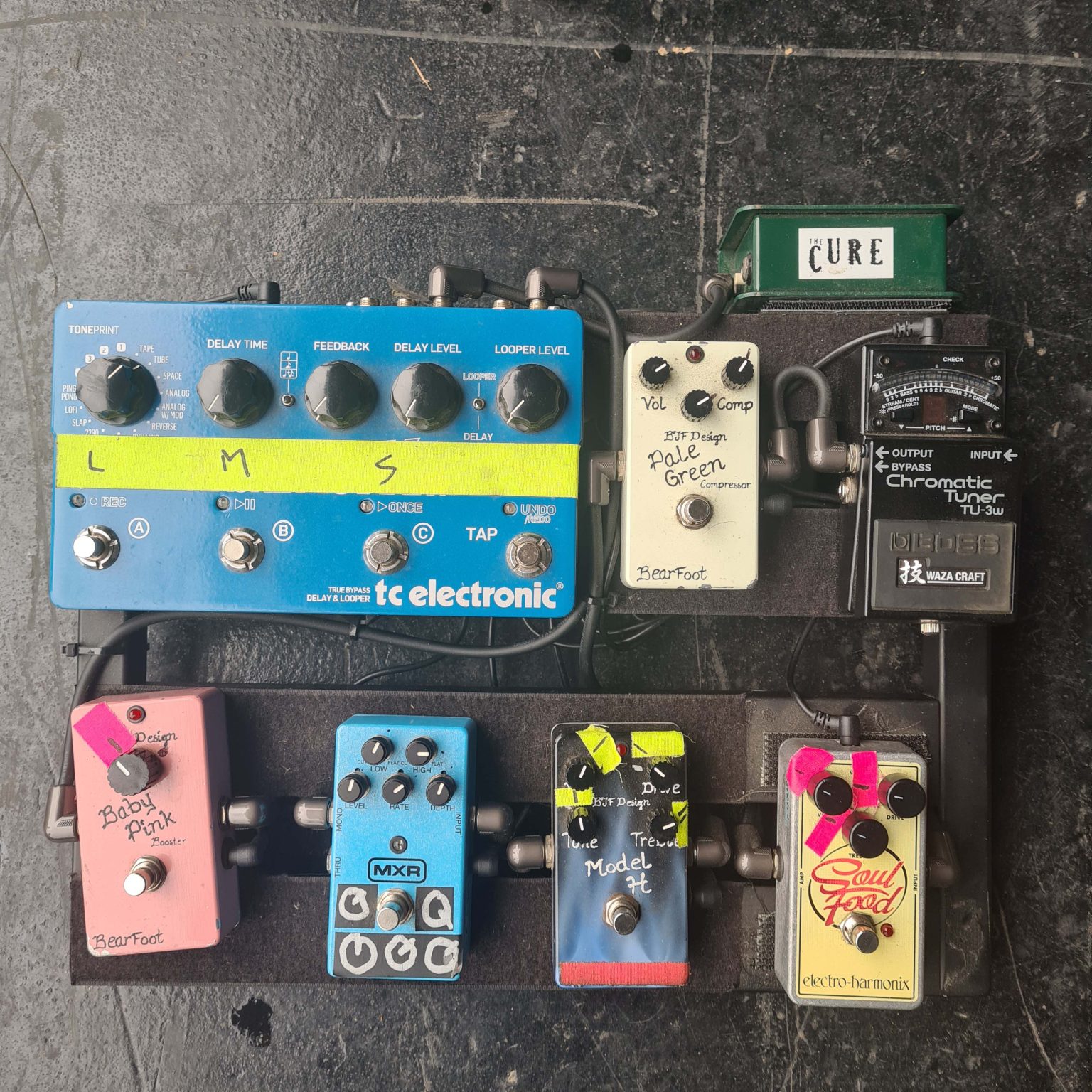 Behind the Board: Al Robinson with The Cure Guitarist Reeves Gabrels - BOSS Articles