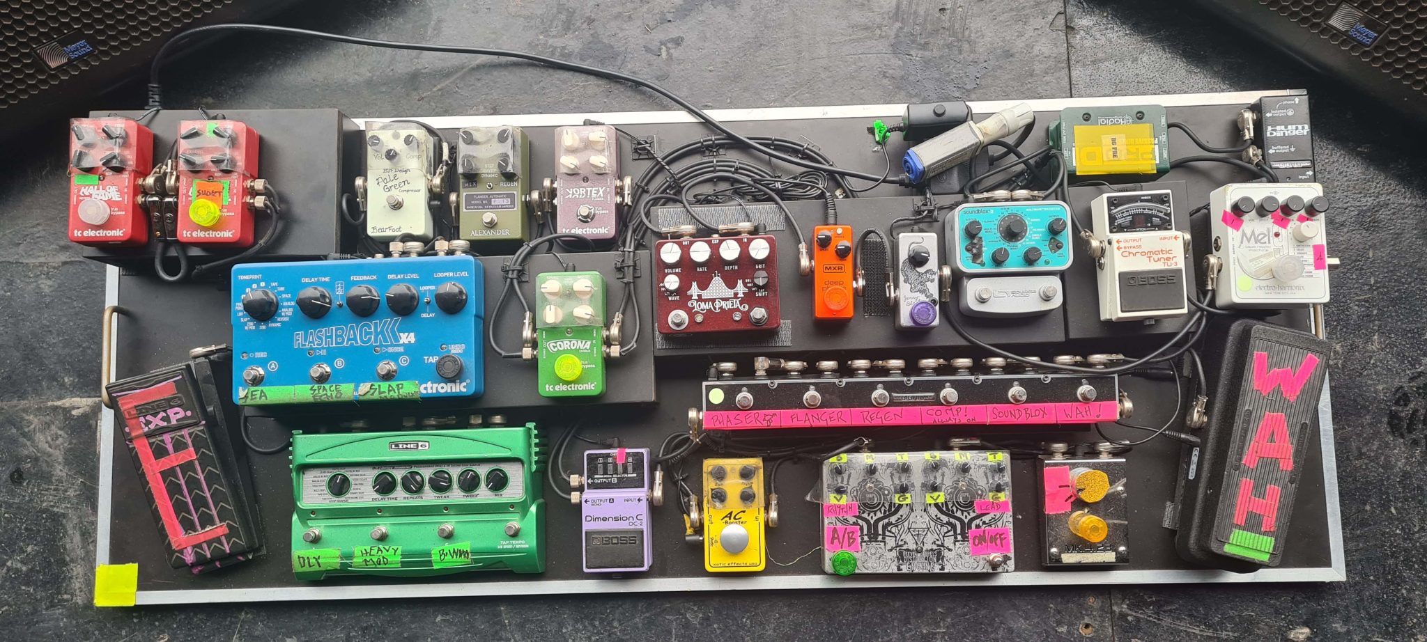 Behind the Board: Al Robinson with The Cure Guitarist Reeves Gabrels ...